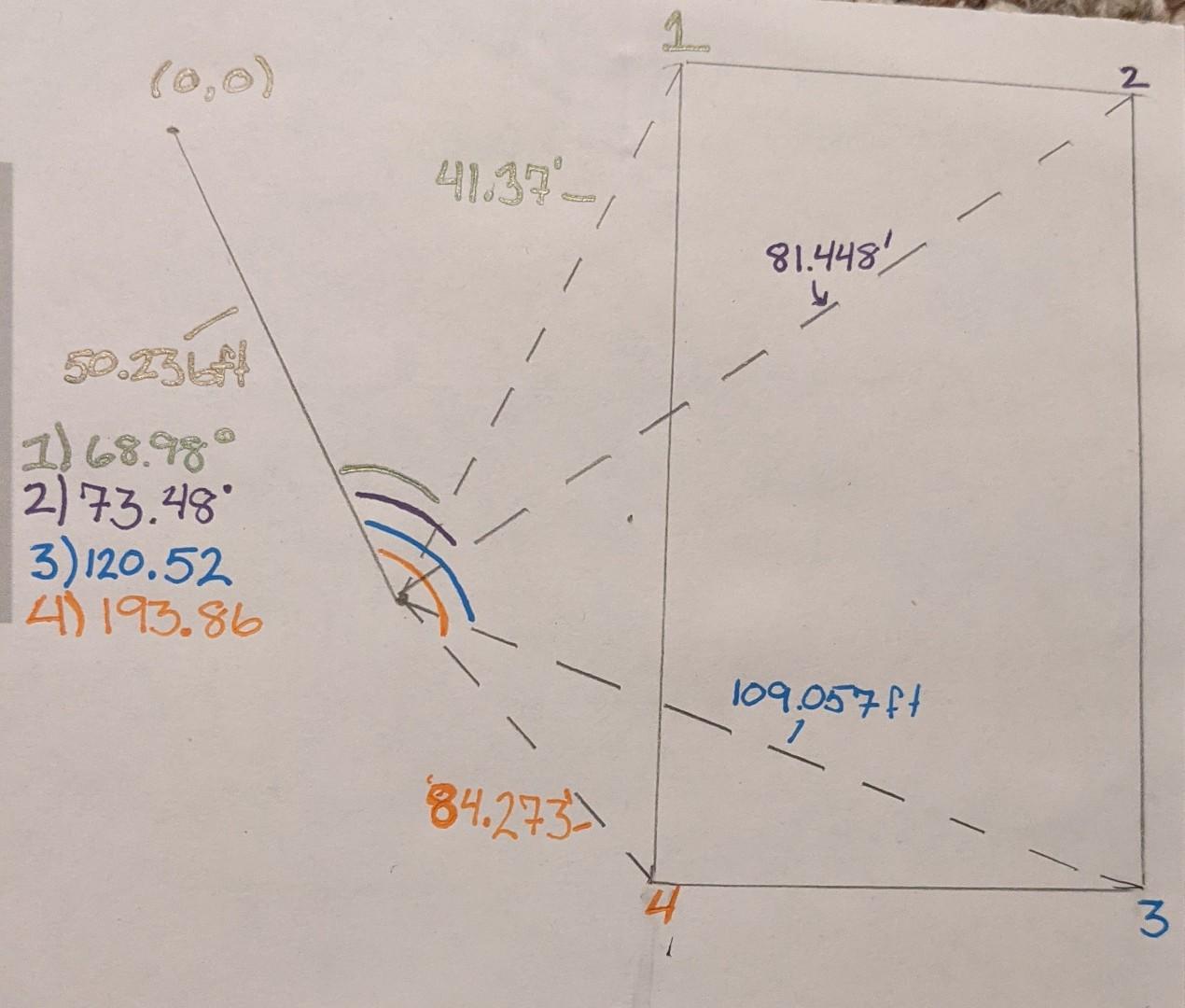 Solved what are the coordinate points for the edges of the | Chegg.com