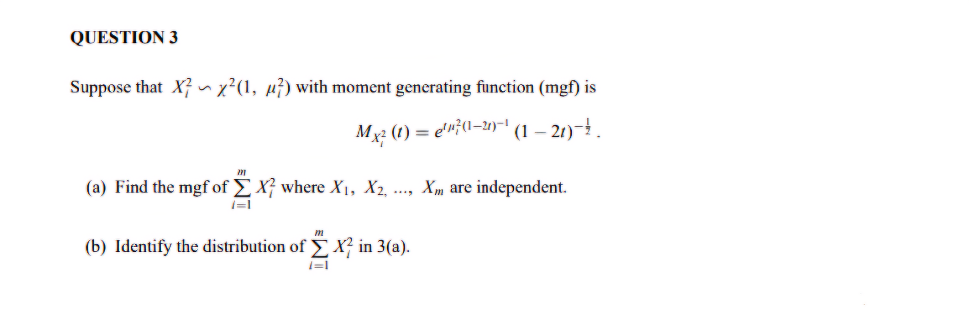 Solved Distribution Theory III - ﻿please show full | Chegg.com