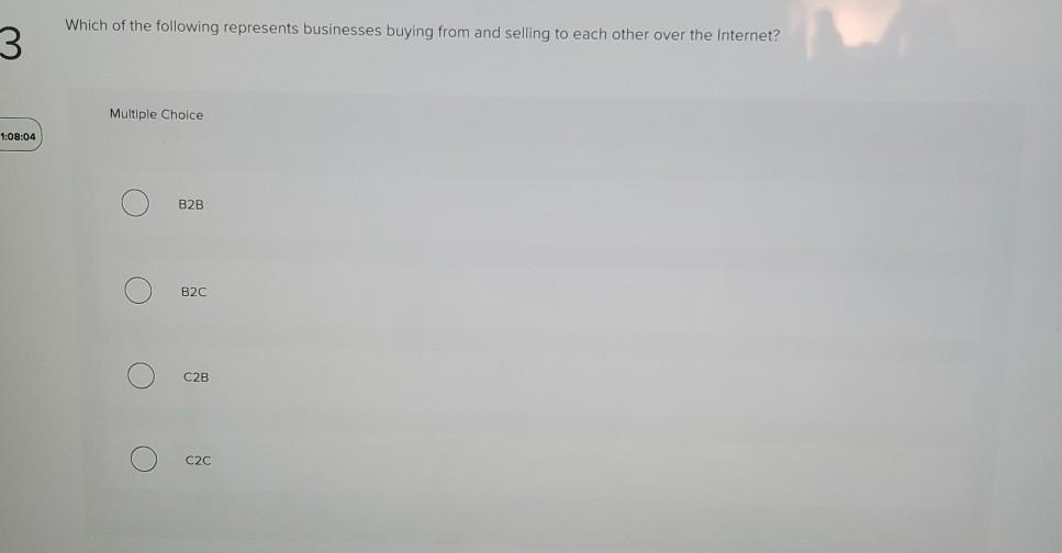 Solved Which of the following represents businesses buying | Chegg.com