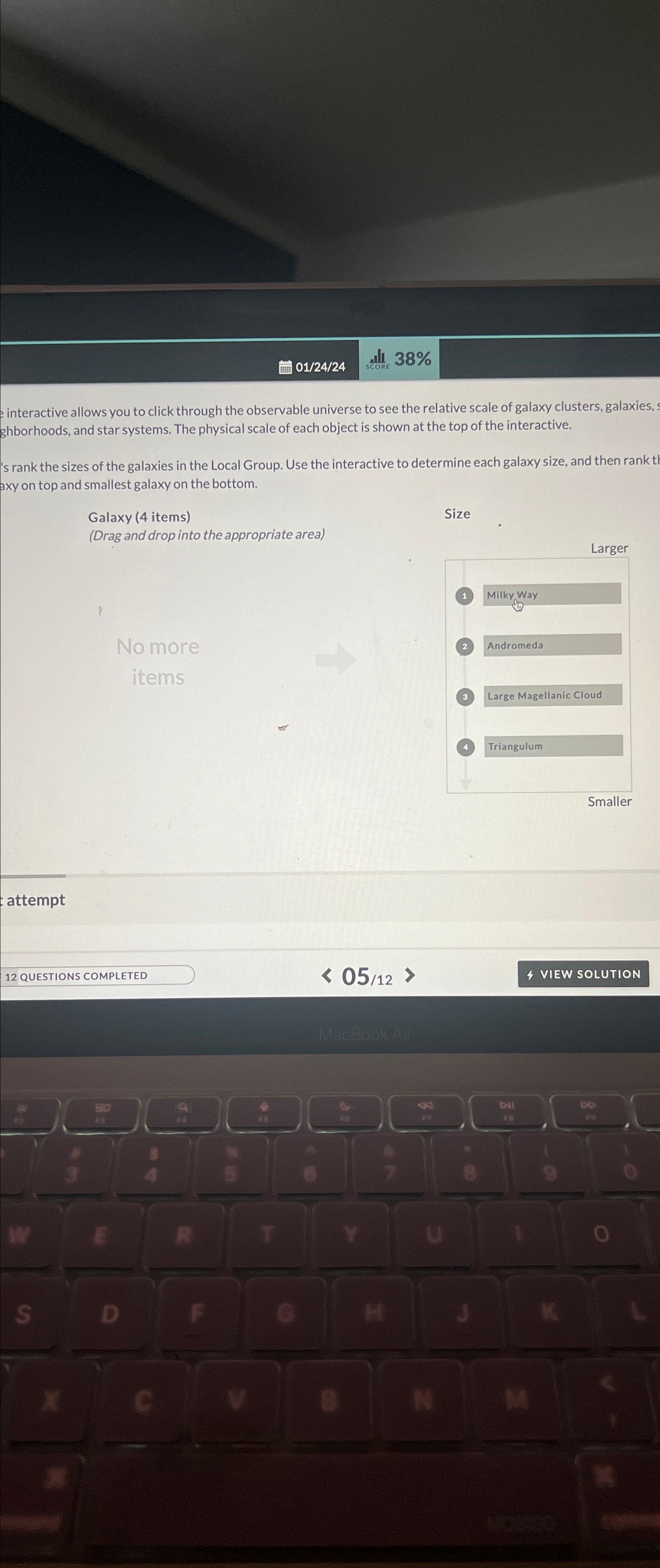 Solved 0124?24s.ll 38%interactive allows you to click | Chegg.com