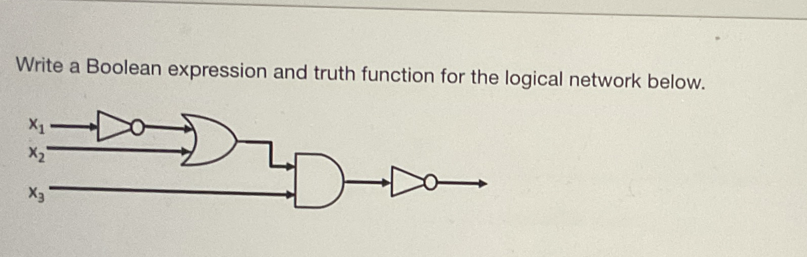 Solved Write a Boolean expression and truth function for the | Chegg.com