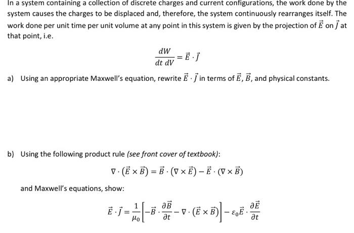 Solved In a system containing a collection of discrete | Chegg.com