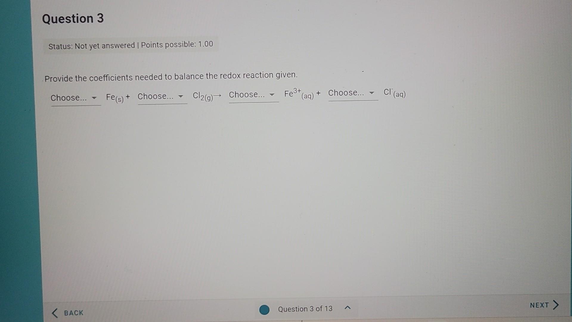 Solved Status: Not yet answered I Points possible: 1.00 | Chegg.com