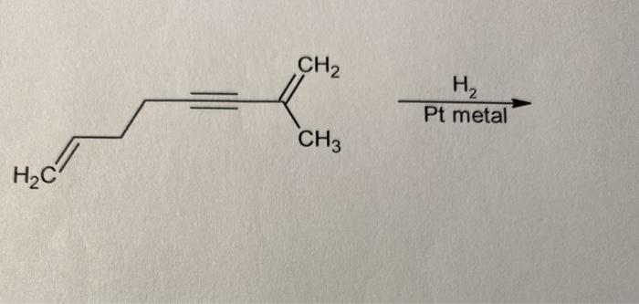 Solved 1,6-decadiene is reduced by Hy and nickel metal | Chegg.com