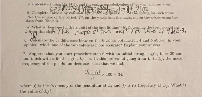 I already know question 4 and question 5 part a's | Chegg.com I already know question 4 and question 5 part a's | Chegg.com