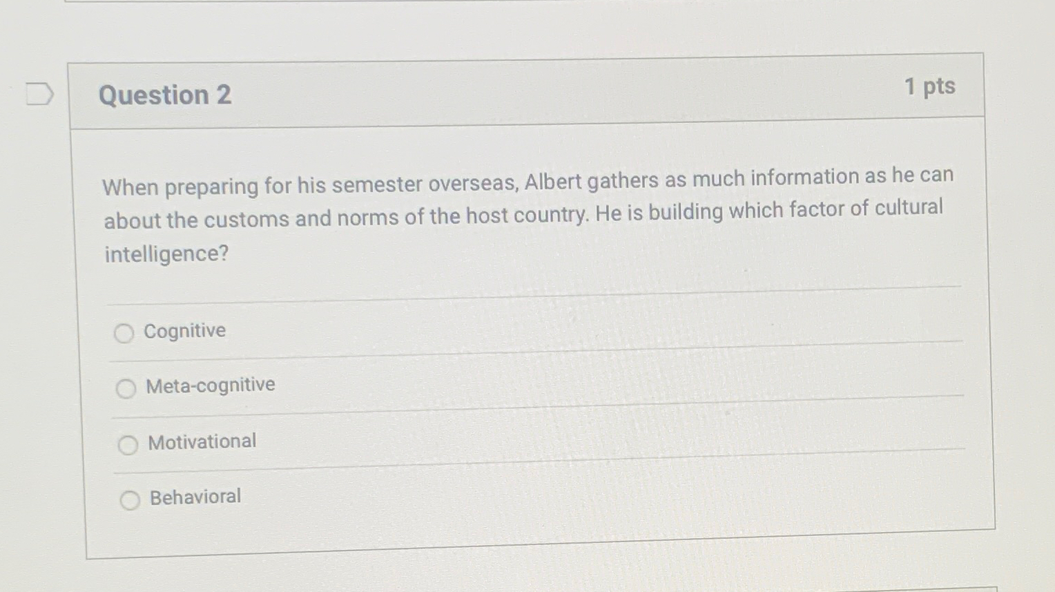 Solved Question 21 ﻿ptsWhen preparing for his semester | Chegg.com