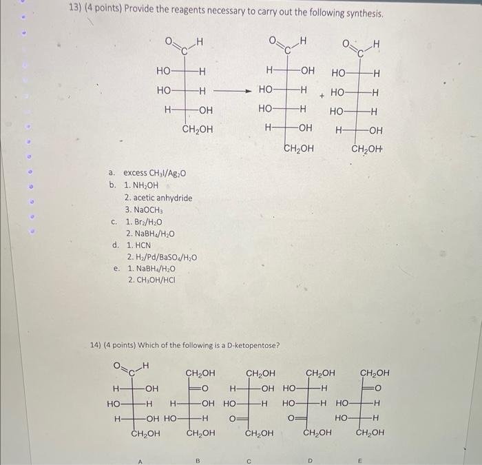 Solved 7) (4 points) Which reactant would afford the product | Chegg.com