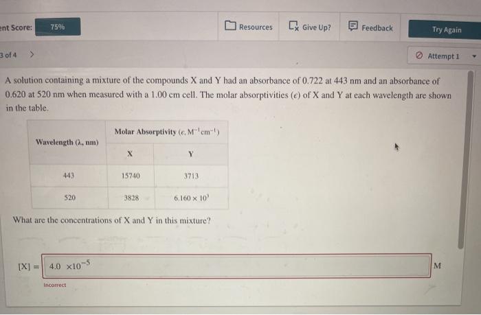 Solved ent Score: 7596 Resources [ Give Up? Feedback Try | Chegg.com