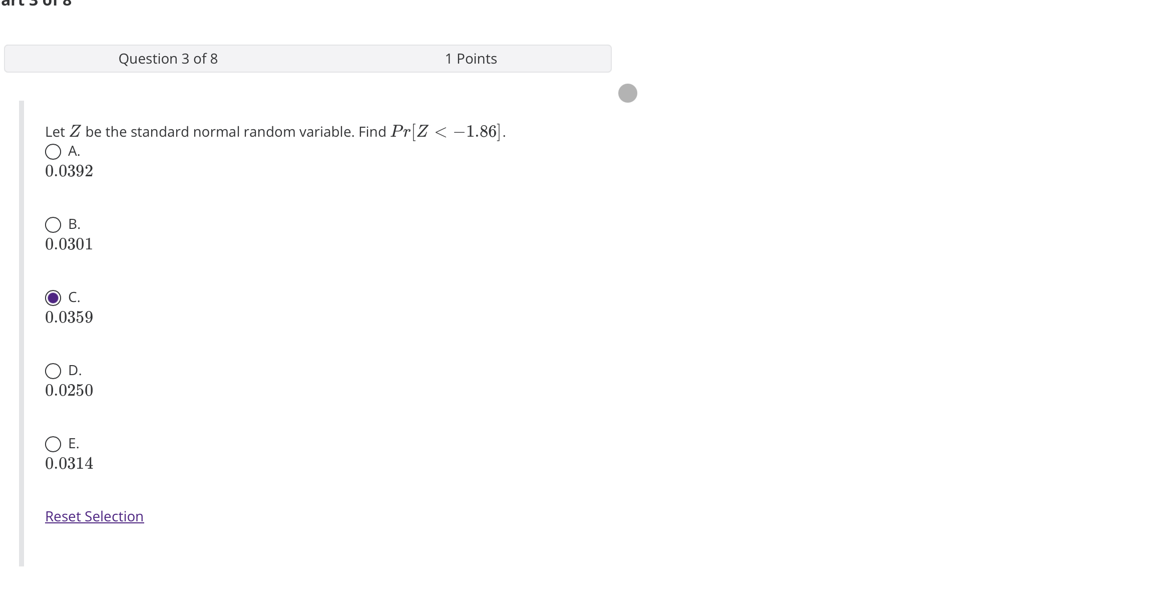 Solved Let Z be The Standard Normal Random Variable Find