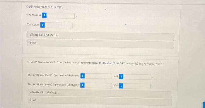 Solved Five Number Summary for Percent Obese by State | Chegg.com