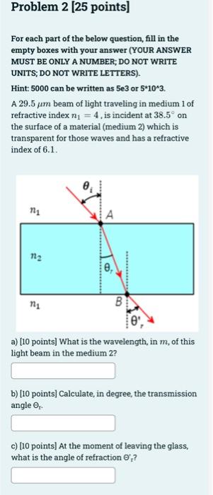 Solved Problem 1 [ 25 points] For each part of the below | Chegg.com