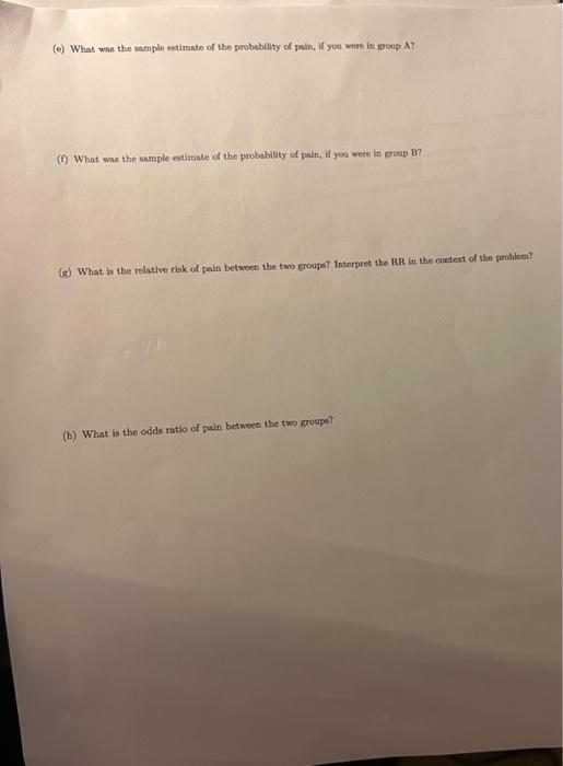Solved please help solving all parts using equations AND not | Chegg.com
