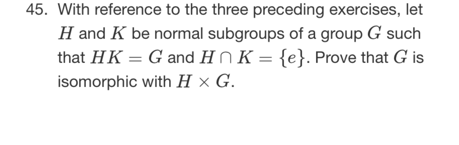 Solved With reference to the three preceding exercises, letH | Chegg.com