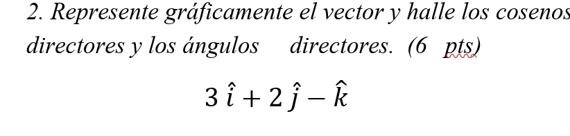 graph the vector and find the direction cosines and | Chegg.com