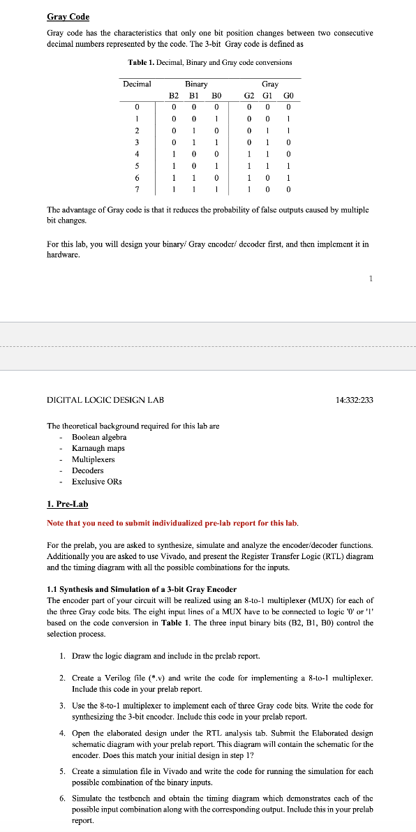 Solved please answer asap. For 1.1 ﻿Synthesis and | Chegg.com