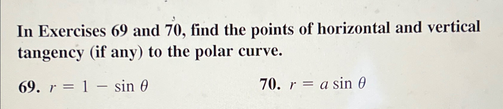 Solved In Exercises 70, ﻿find the points of horizontal and | Chegg.com