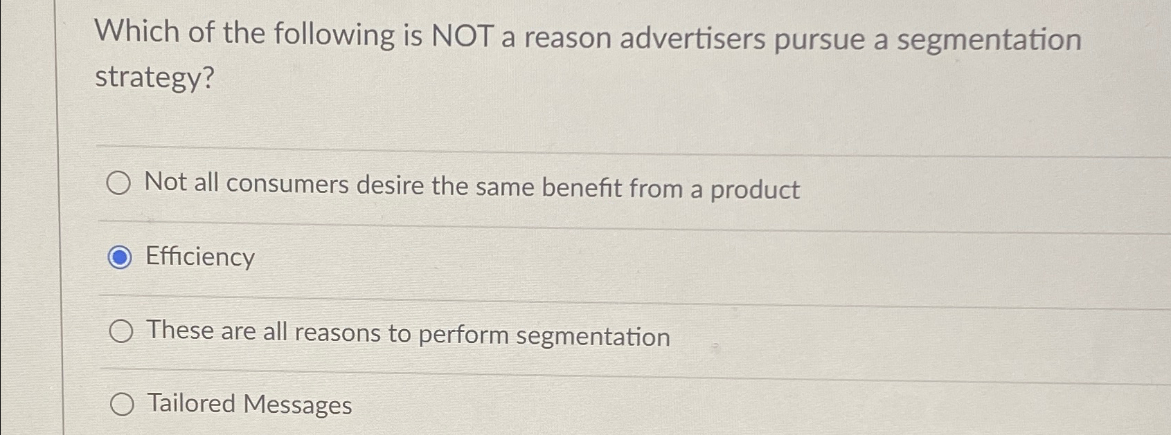 Solved Which of the following is NOT a reason advertisers | Chegg.com
