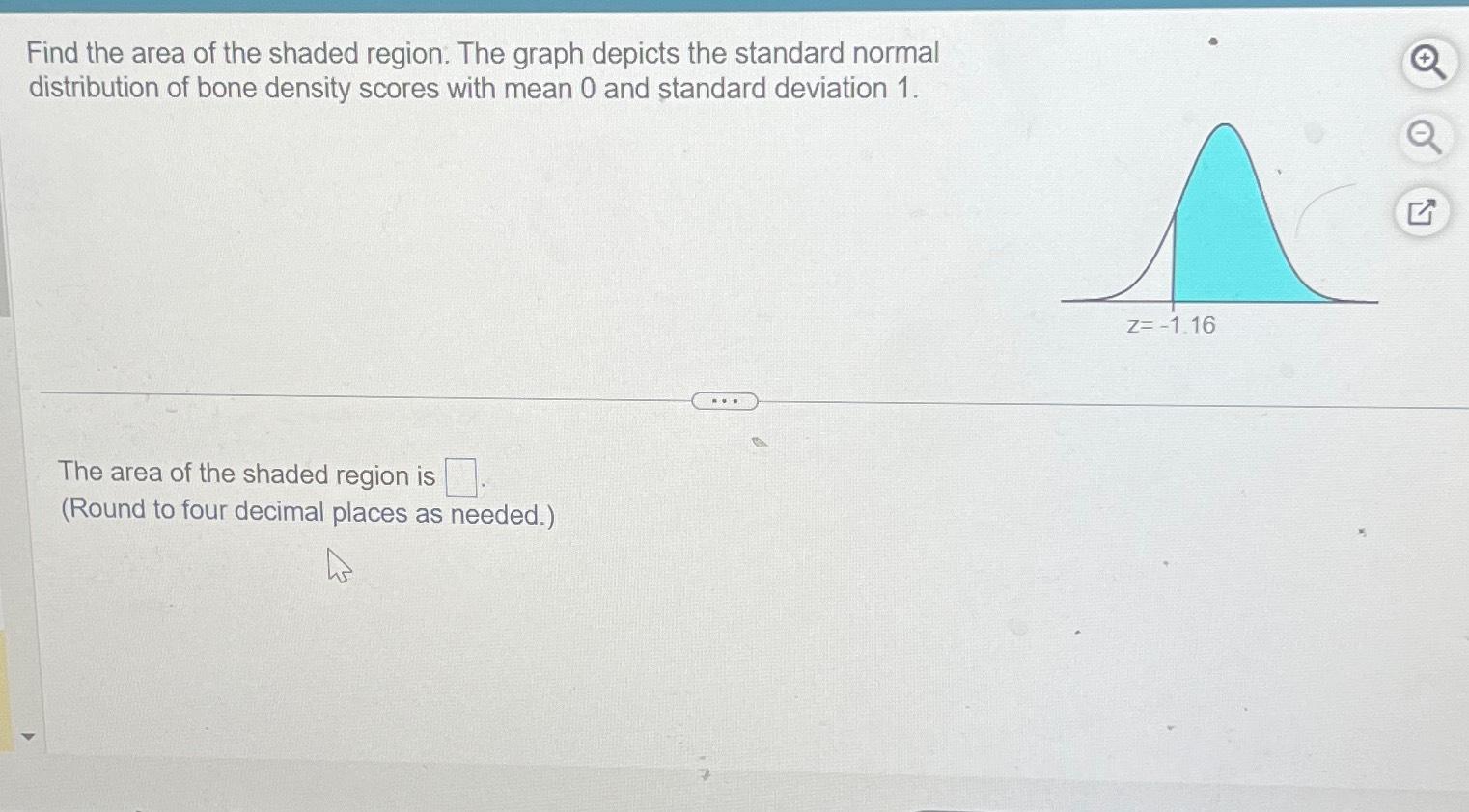 Solved Find the area of the shaded region. The graph depicts | Chegg.com