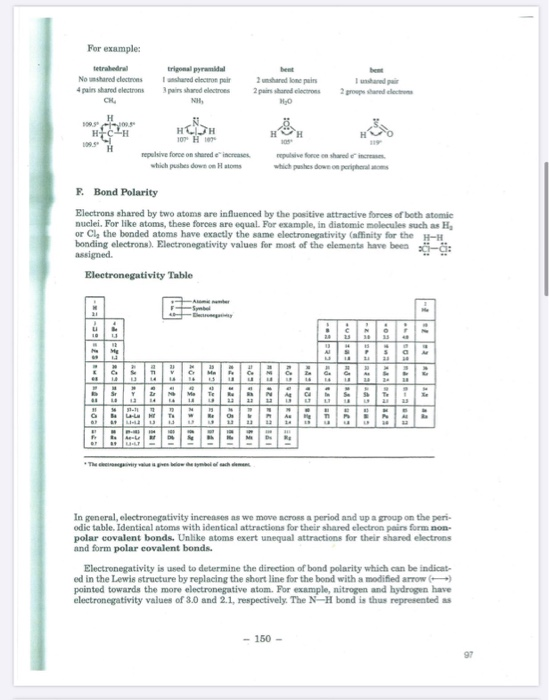 Solved EXPERIMENT 17 Lewis Structures and Molecular Models | Chegg.com