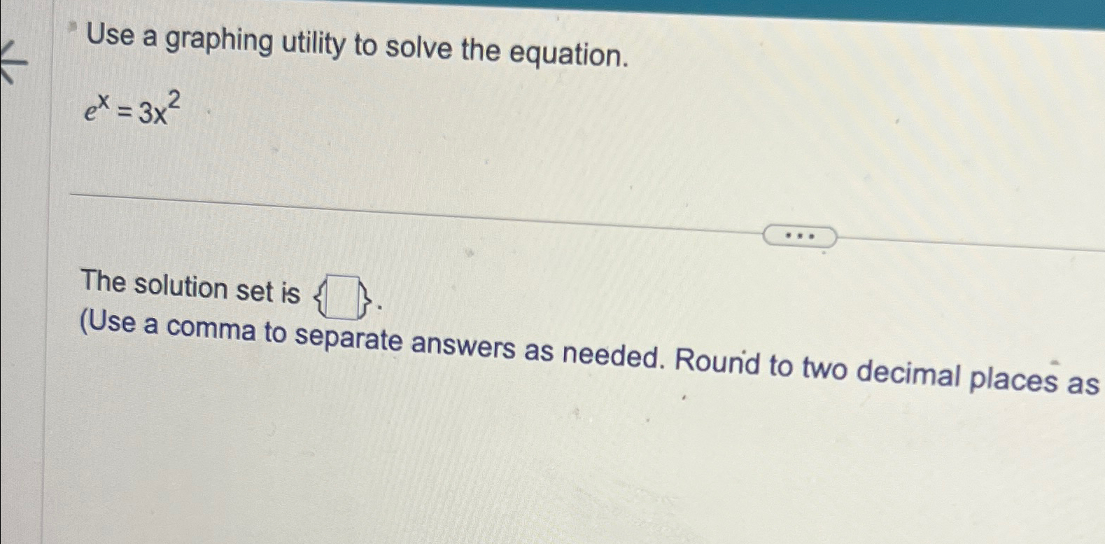 Solved Use a graphing utility to solve the | Chegg.com