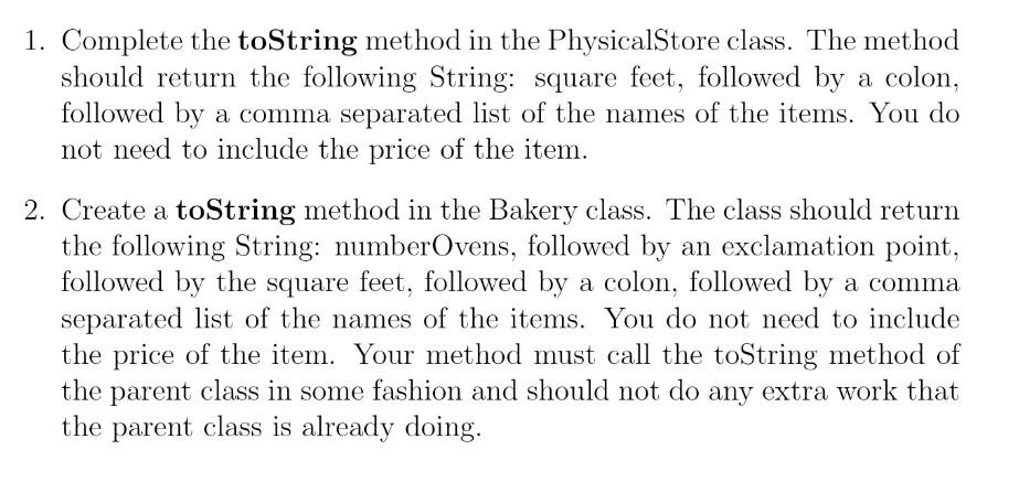 Solved use Java. Complete the instructions and comments | Chegg.com