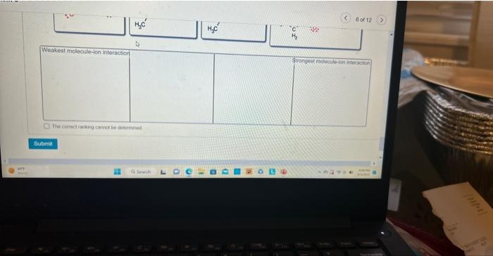 Solved Shown below are interactions that occur between ions | Chegg.com