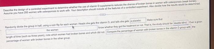 Solved Describe the design of a controlled experiment to | Chegg.com
