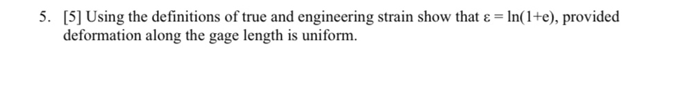 Solved [5] ﻿Using the definitions of true and engineering | Chegg.com