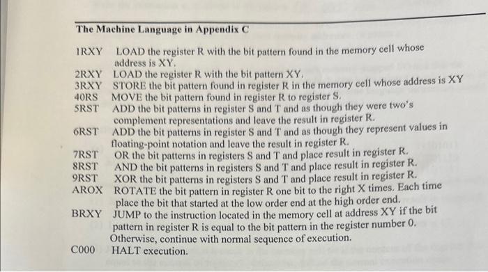 Solved 5. Translate the following instruction into machine | Chegg.com