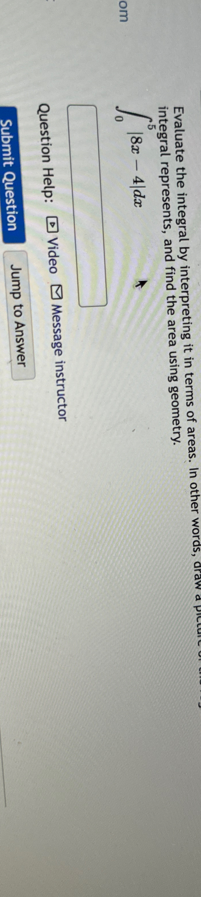 Solved Evaluate the integral by interpreting it in terms of | Chegg.com