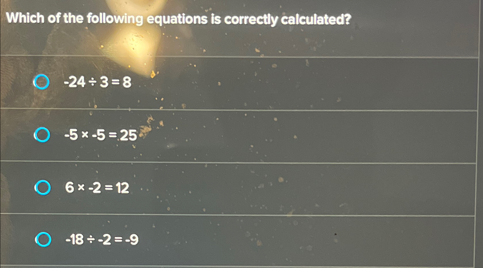 Solved Which of the following equations is correctly | Chegg.com