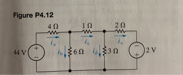 Solved Section 4.5 4.32 Solve Problem 4.12 using the | Chegg.com