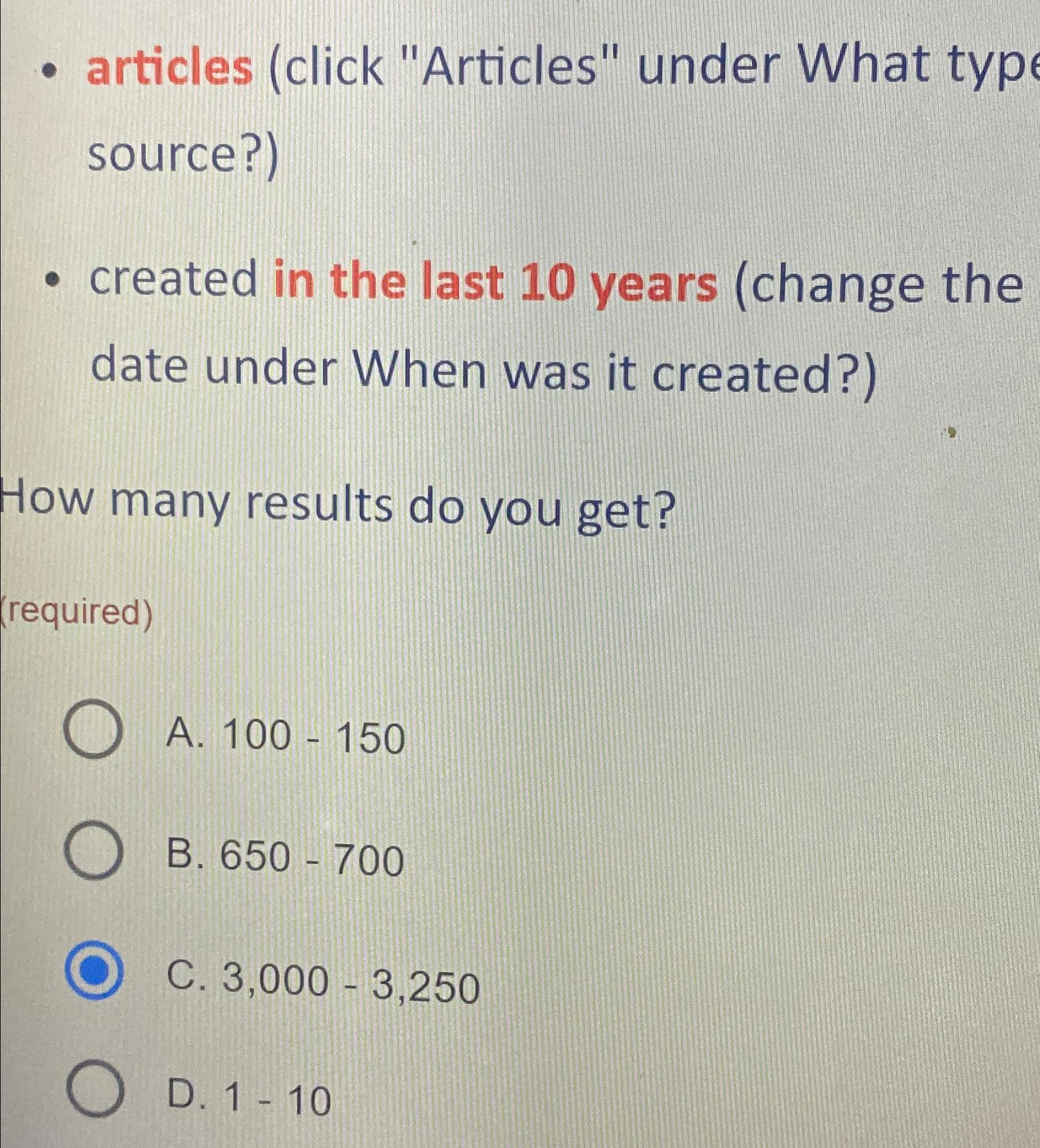 Solved articles (click "Articles" under What typ | Chegg.com