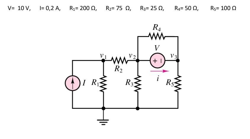 Solved Solve the direct current circuit given below by | Chegg.com