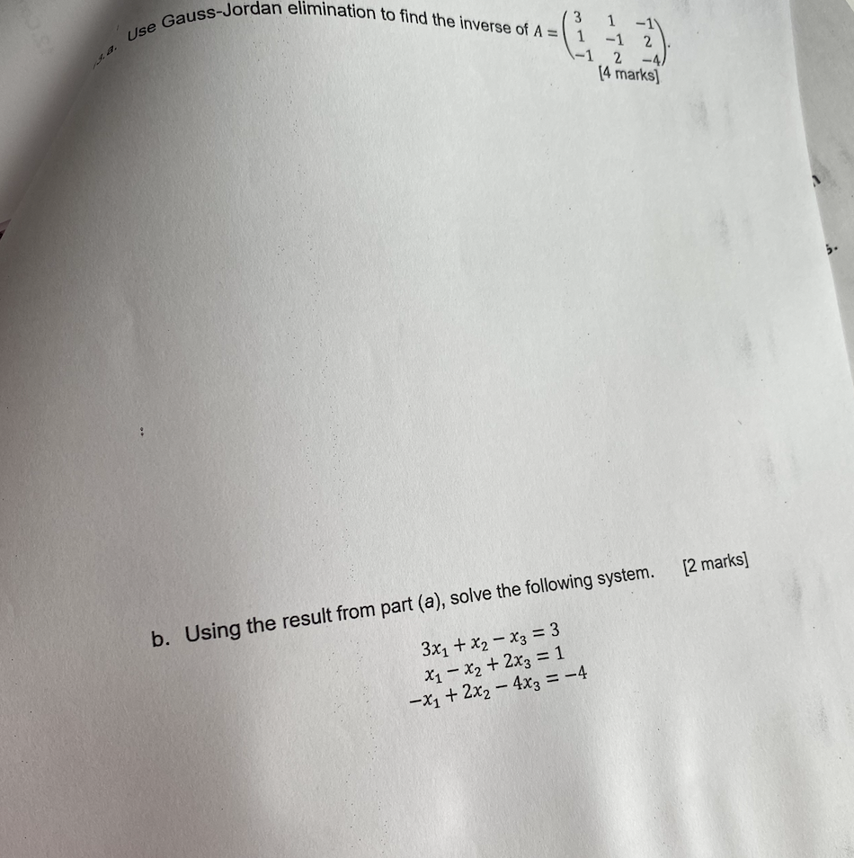 Solved b. ﻿Using the result from part (a), ﻿solve the | Chegg.com