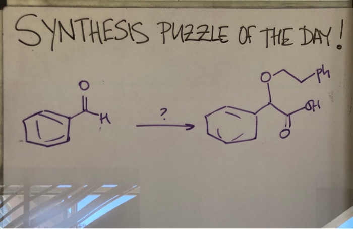 Solved SYNTHESIS PUZZLE OF THE DAY! | Chegg.com