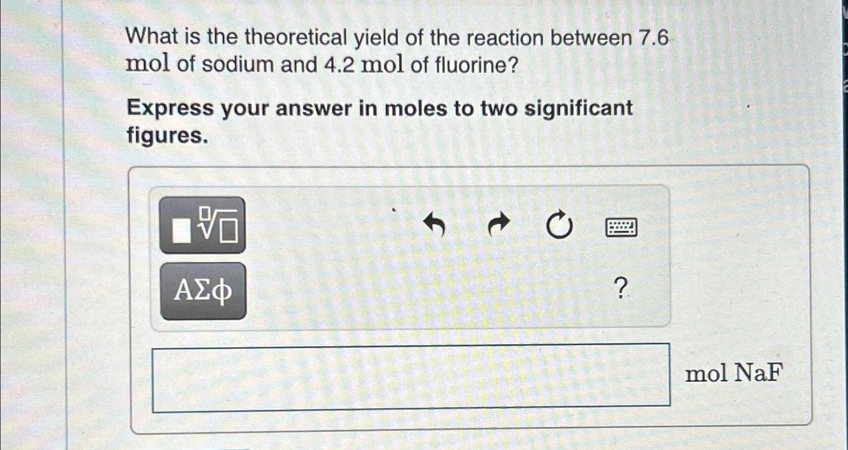 Solved What is the theoretical yield of the reaction between | Chegg.com