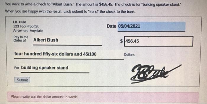 Solved i even wrote it in words too for the part of 45/100 | Chegg.com