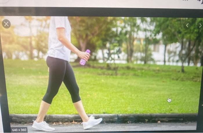 walking. break it into 4 different phases, starting | Chegg.com