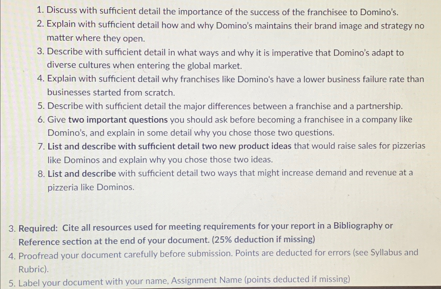 Solved Discuss with sufficient detail the importance of the | Chegg.com