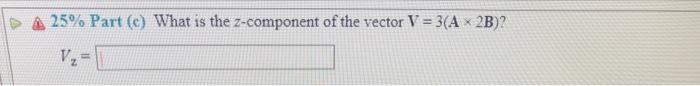 Solved 5 Problem 20 Consider The Following Vectors
