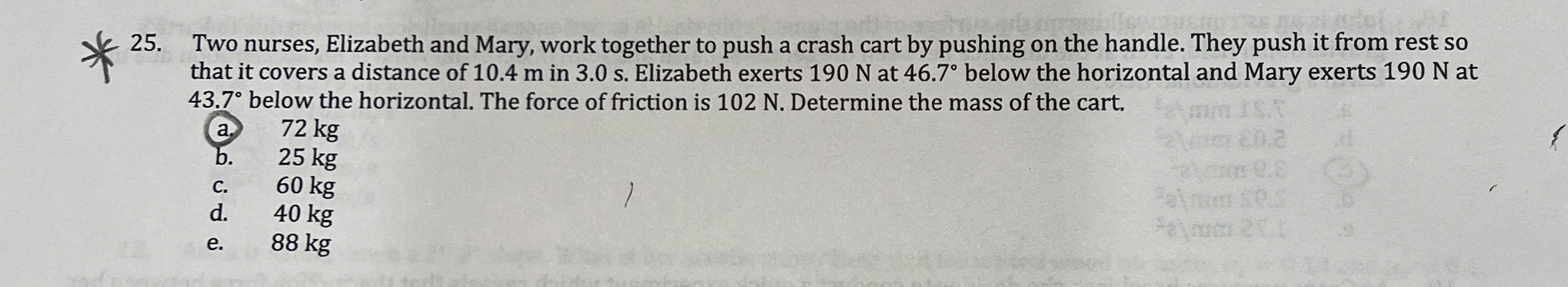 Solved Two nurses, Elizabeth and Mary, work together to push | Chegg.com