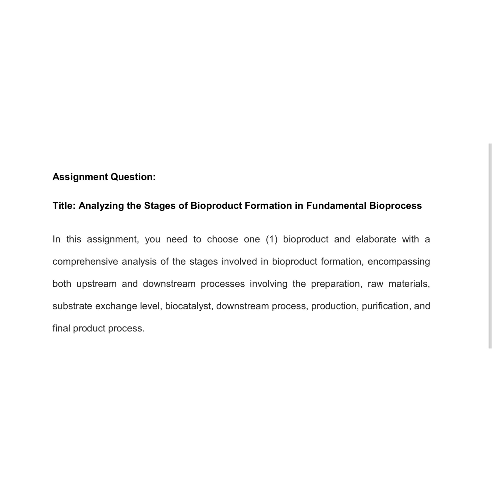 Solved Assignment Question:Title: Analyzing the Stages of | Chegg.com