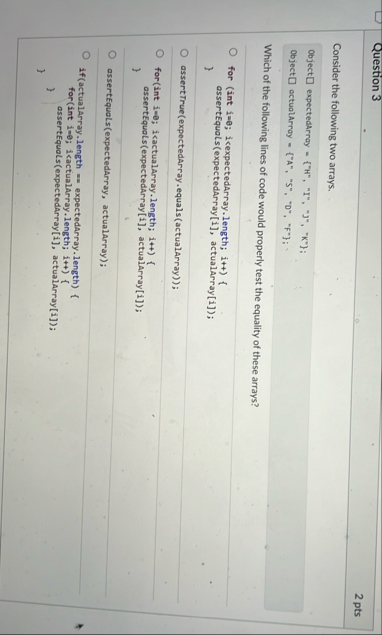 Solved Question 32 ﻿ptsConsider the following two | Chegg.com
