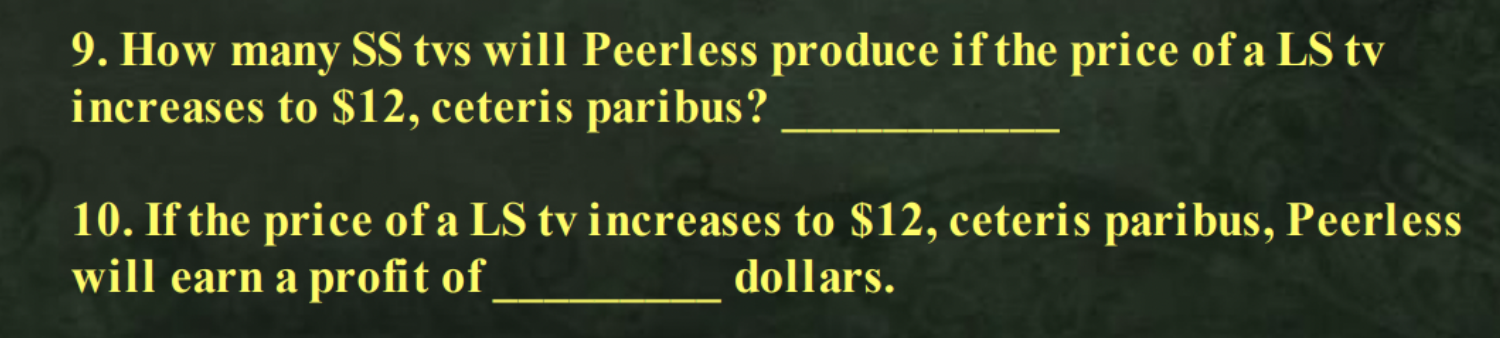 Solved Please number the questions with the answers, thank | Chegg.com