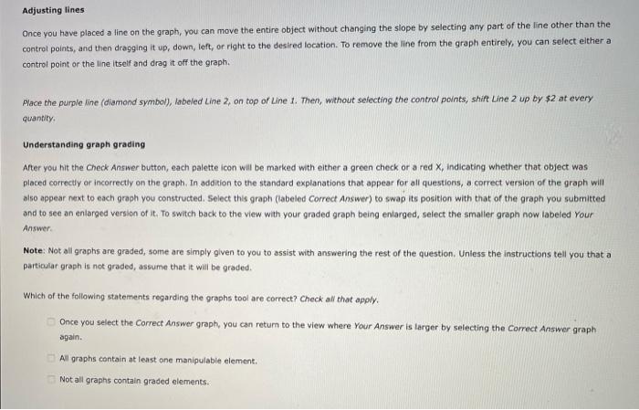 Solved 6. The graphs tool Using Aplia graphs Some questions | Chegg.com