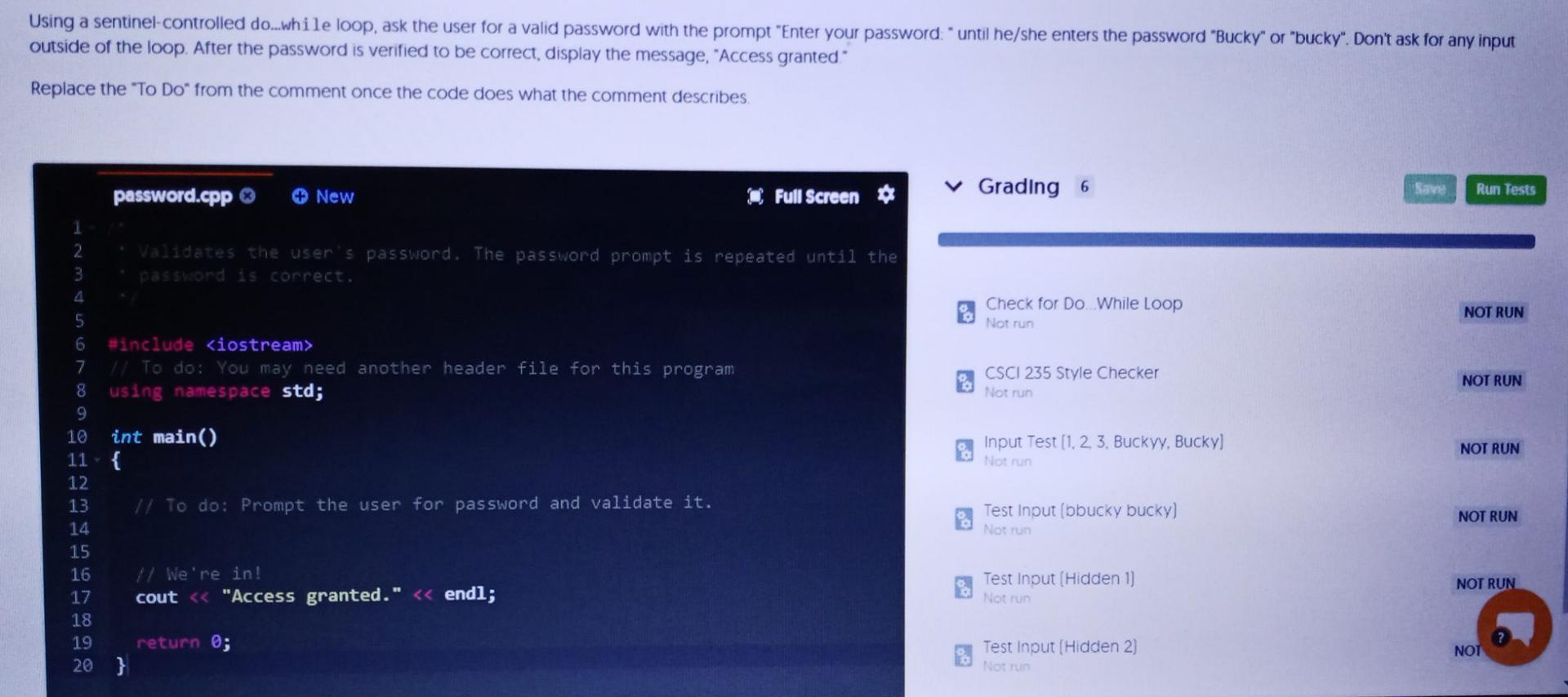 Solved Using a sentinel-controlled do...while loop, ask the | Chegg.com