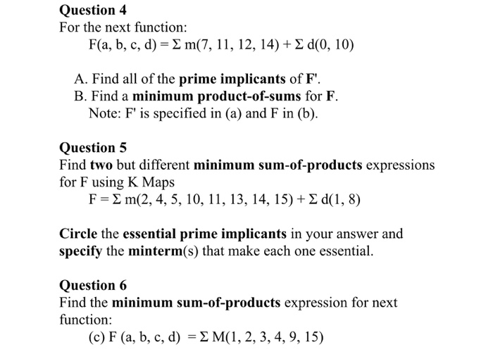 Solved Question 1. A switching circuit has three inputs (A, | Chegg.com