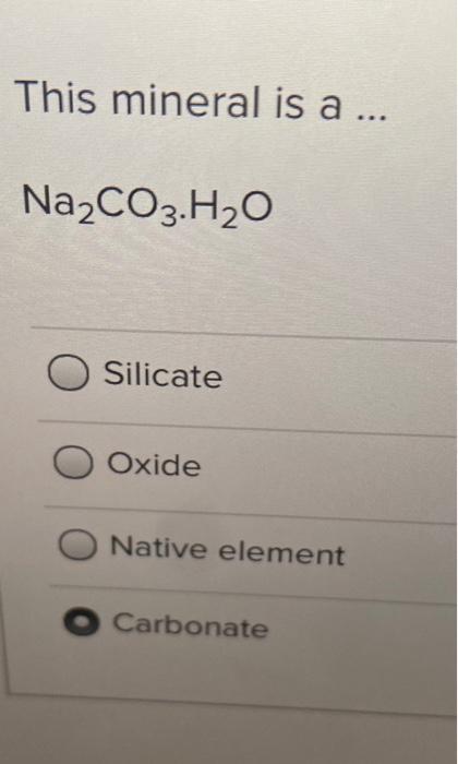 Solved This mineral is a... CuMg4+Mn2+4O8(OH)4 Carbonate | Chegg.com
