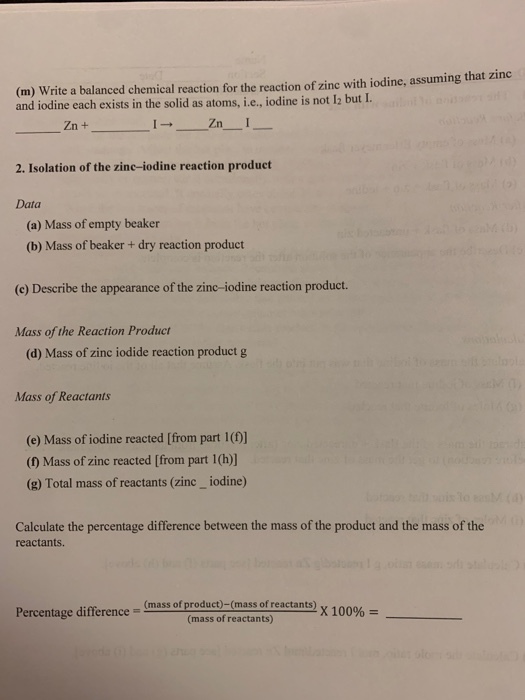 Name Section Date Data and Calculations Partner(s) 1. | Chegg.com